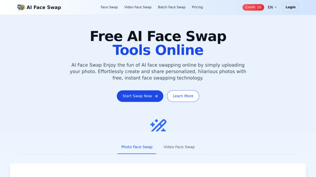 AI Face Swap:Advanced AI-powered web application for seamless face swapping in photos and videos ...
