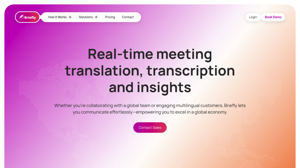 Briefly AI:AI驱动的会议助手，支持通话转写、摘要生成、行动项整理及自动化跟进邮件，全面提升工作效率。 - MOGE