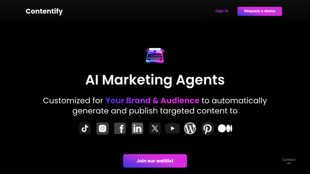 Contentify:AI 驅動的內容自動化平台，將 YouTube 影片轉為獨特、SEO 優化的文章，並具備變現與社群分享功能。 - MOGE