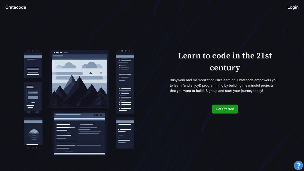 Cratecode:互動式程式設計教育平台，提供非線性課程和AI輔助學習，幫助用戶構建有意義的專案。 - MOGE