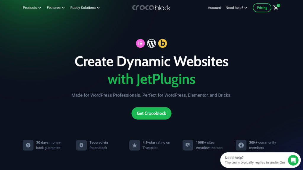 Crocoblock:Comprehensive WordPress toolkit offering dynamic website building capabilities ...