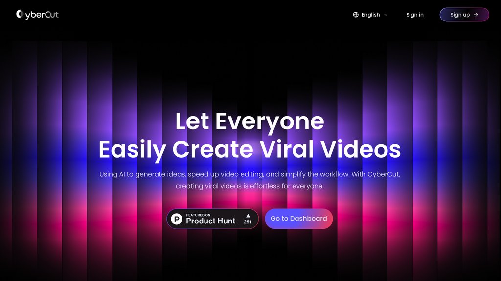 CyberCut:Intuitive video studio transforming raw footage into ...
