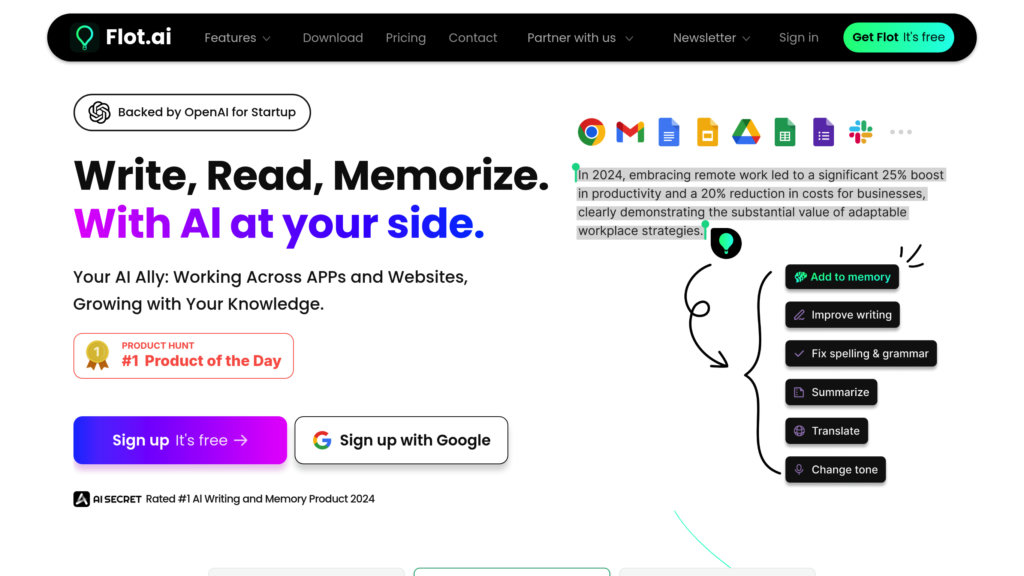 Flot AI:Copiloto de IA que integra ChatGPT y GPT-4 para mejorar la ...