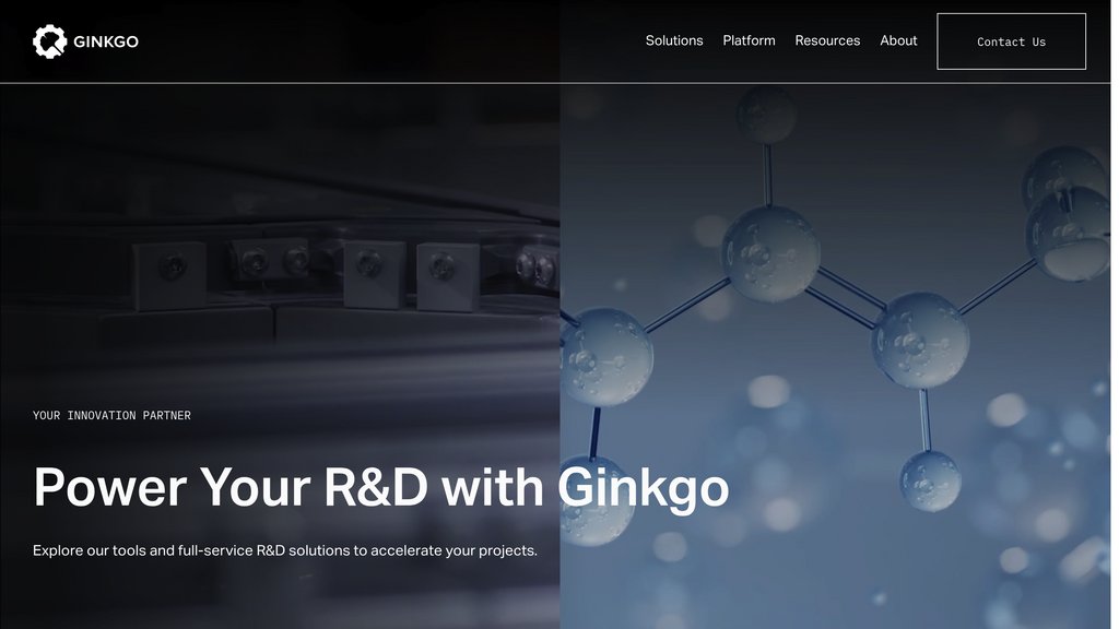 Ginkgo Bioworks:一个领先的合成生物学平台，通过自动化生物体工程设计和生产用于各种工业应用的定制微生物。 - MOGE