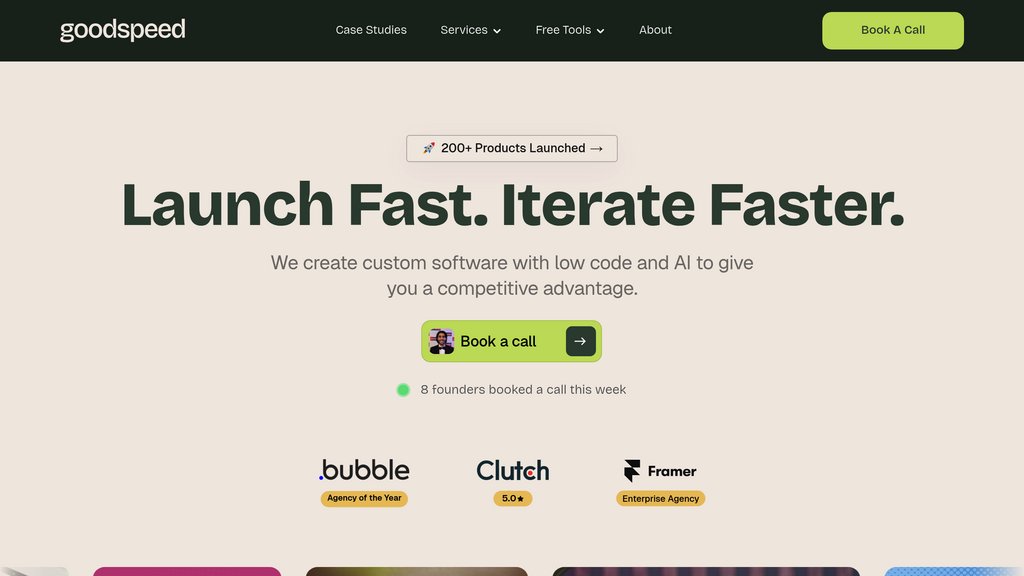 Goodspeed Studio:一家專注於使用低程式碼平台和現代設計工具快速交付客製化數位解決方案的產品代理公司。 - MOGE