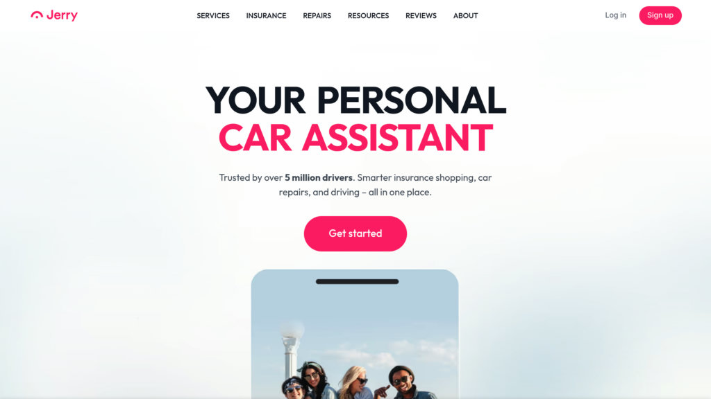 Jerry:美國唯一 AllCar™ App，結合保險比價、維修追蹤與安駕獎勵於一身的 AI 智慧平台，讓車主輕鬆管理愛車。 - MOGE