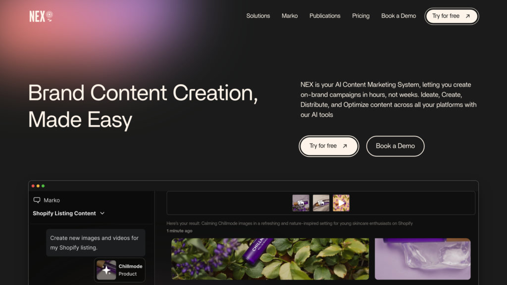 NEX:Plataforma avanzada de IA para generación de imágenes controlables ...