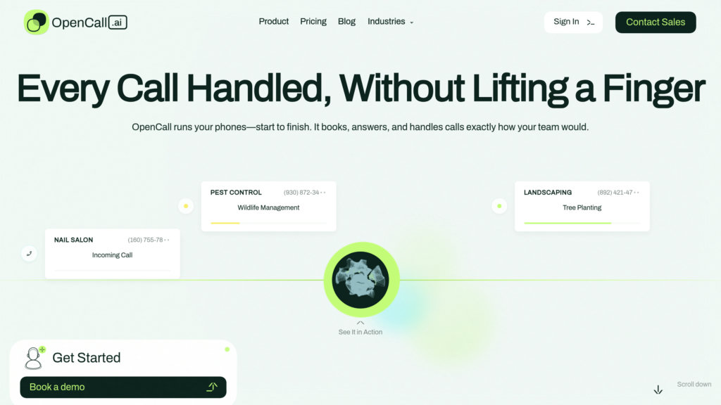 OpenCall AI:AI驅動的電話與虛擬會議平台，協助企業自動化通話處理、排程、轉錄與工作流程整合。 - MOGE
