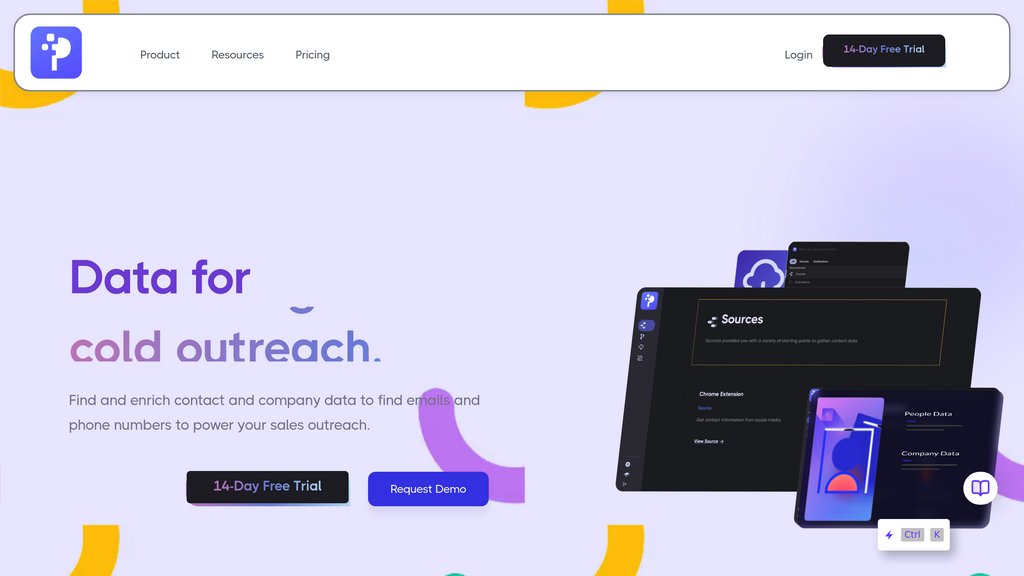Parvenu:全面的資料和自動化平台，用於查找、豐富和個人化聯絡人和公司資訊，具有無縫的外聯整合。 - MOGE