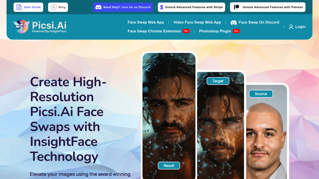 Picsi.AI:Advanced AI-powered face morphing and swapping platform leveraging InsightFace ...