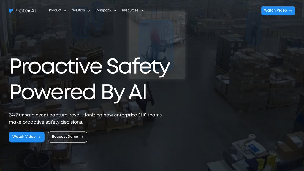 Protex AI:Protex AI is a workplace safety platform that enhances risk visibility and supports ...