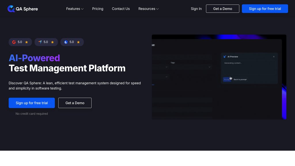 QA Sphere:Plataforma eficiente de gestión de pruebas diseñada para agilizar la creación ...