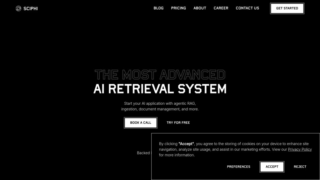 SciPhi:先進 AI 檢索平台，協助無縫建置、部署與擴展生產等級的檢索增強生成 (RAG) 系統。 - MOGE