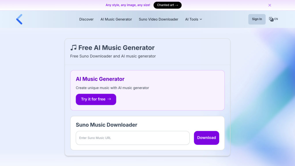 Suno Downloader:Free web-based tool for downloading AI-generated music ...