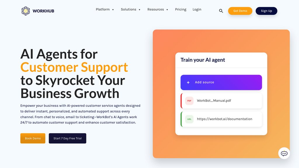 WorkHub:一個注重隱私的對話平台，集中化知識管理並在整個組織內自動化工作流程。 - MOGE